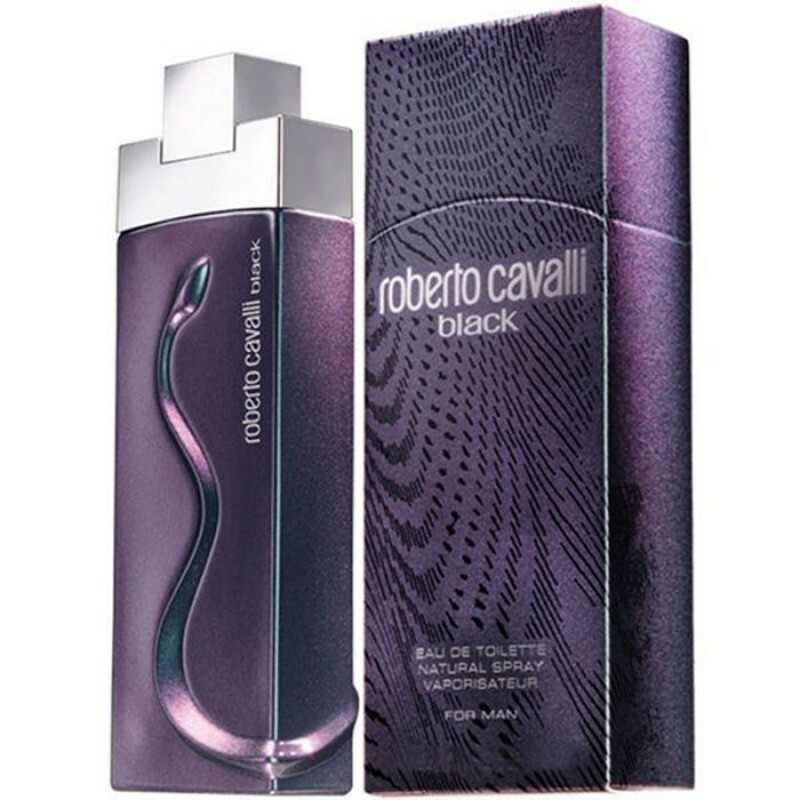 Roberto Cavalli Black — купить мужские духи, туалетную воду, парфюм ...
